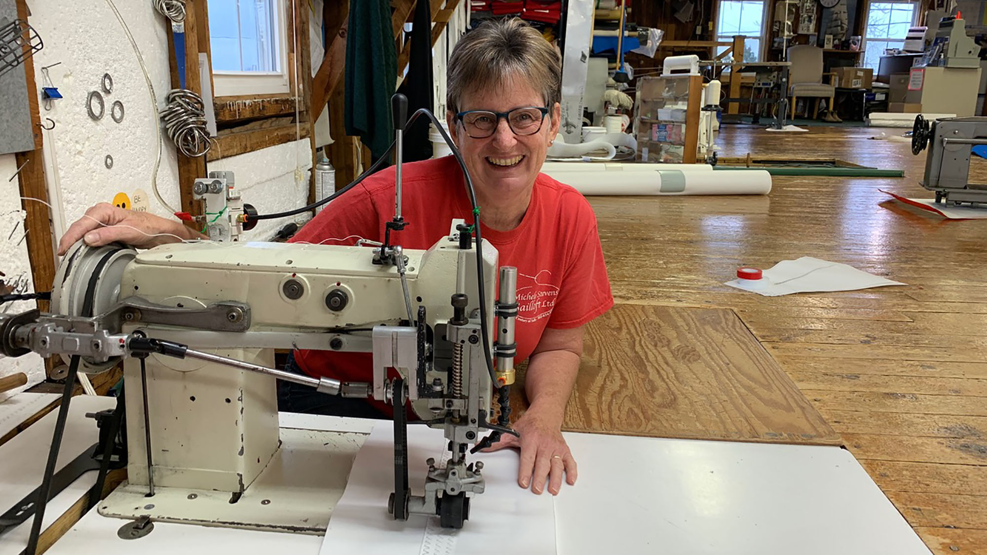 Sailmaker keeps family ties to Bluenose going for four generations