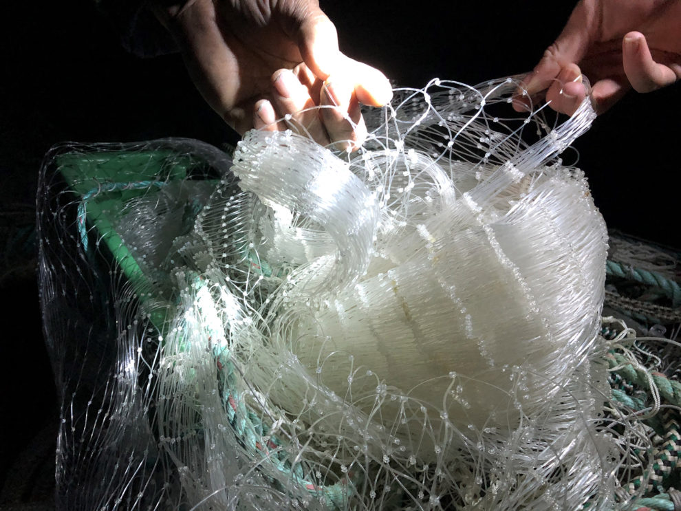 Nova Scotians work to keep the art of net mending alive