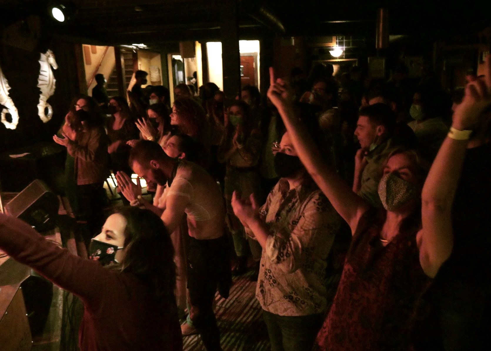 Live music’s new look: Behind the mask with the Hypochondriacs