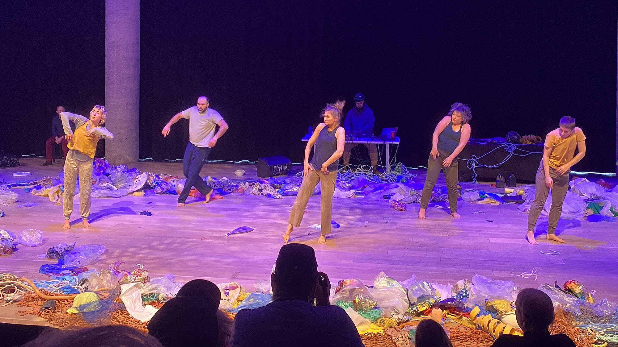 Dance performance uses plastic waste to send green message